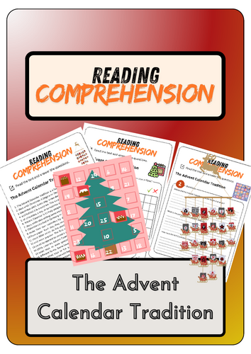 Reading Comprehension - The Advent Calendar Tradition + Solutions ...