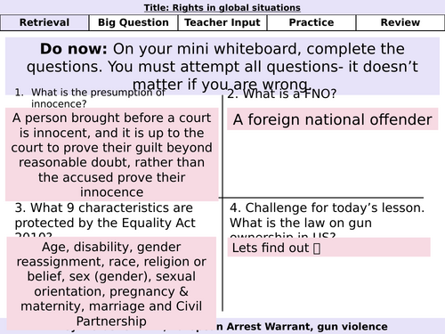 L3: Global Differences in Law | Teaching Resources