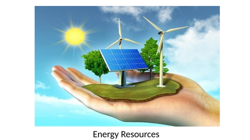 Energy resources | Teaching Resources