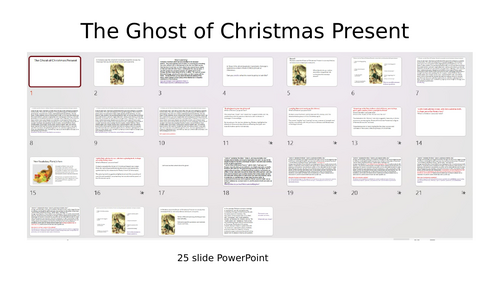 Ghost of Christmas Present | Teaching Resources