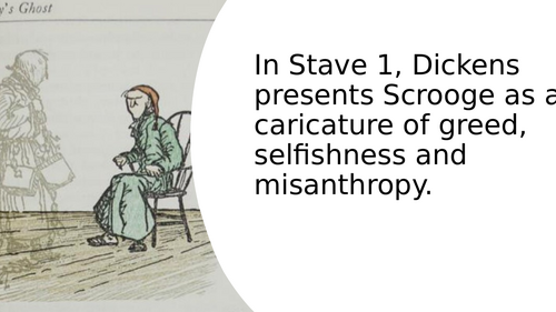 Scrooge in Stave 1 | Teaching Resources
