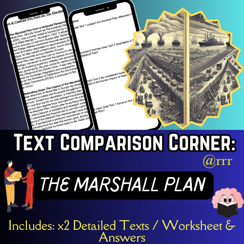 GCSE & IGCSE English: The Marshall Plan: Analysing Texts & Author ...