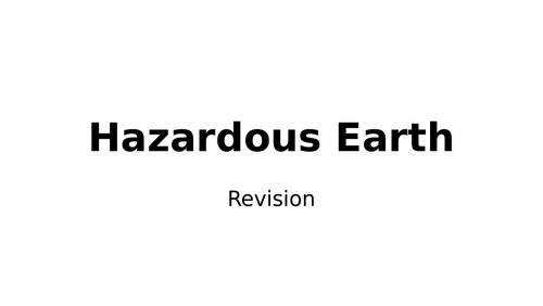Edexcel B Hazardous Earth Revision Flashcards | Teaching Resources Edexcel B Hazardous Earth Revision Flashcards | Teaching Resources