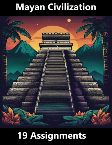 Mayan Civilization Worksheet Packet (19 Total) | Teaching Resources