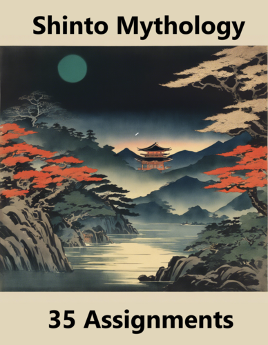 Shinto Mythology Worksheet Packet (35 Total Assignments) | Teaching ...