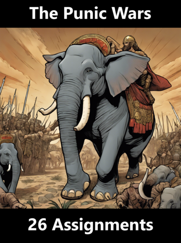 The Punic Wars Worksheet Packet (26 Total Assignments) | Teaching Resources