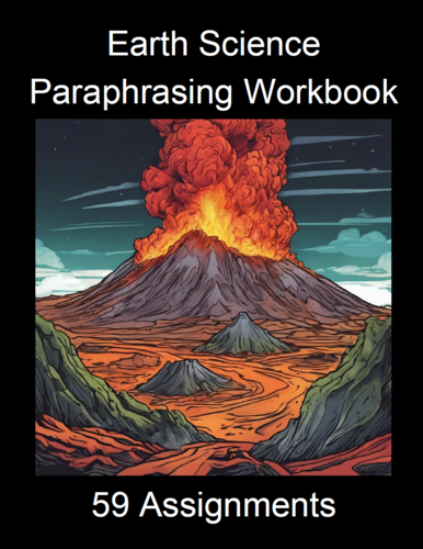 Earth Science Paraphrasing Worksheet Packet (59 Assignments) | Teaching ...