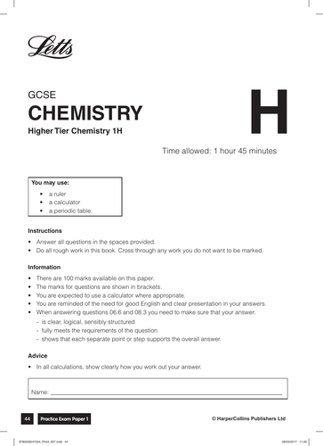GCSE Chemistry | Teaching Resources