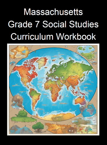 Massachusetts 7th Grade Social Studies Curriculum Worksheet Packet ...