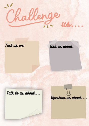 Classroom door poster- Ask Us About.... | Teaching Resources