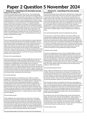 AQA Paper 1 Question 5 November 2024 | Teaching Resources