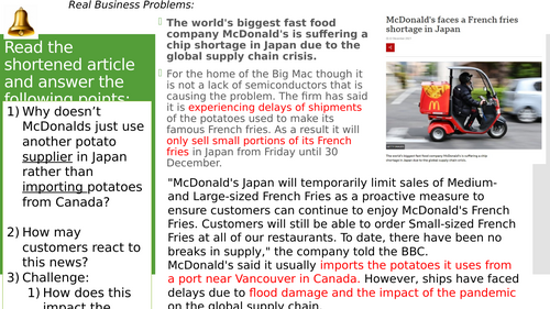 Business Lesson Plans: KS3, KS4, GCSE Teaching Resources ǀ Tes