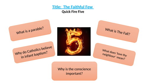 Lesson 8: The Faithful Few in Prophecy | Teaching Resources