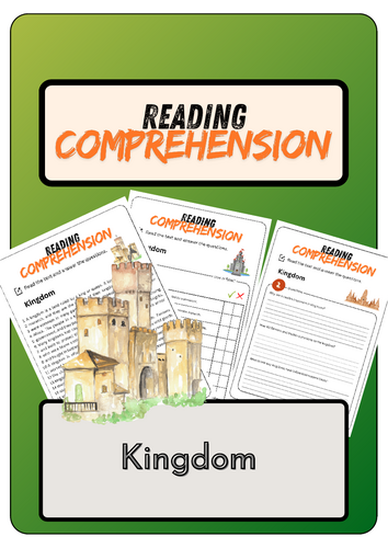 Reading Comprehension - Kingdom + Solutions | Teaching Resources