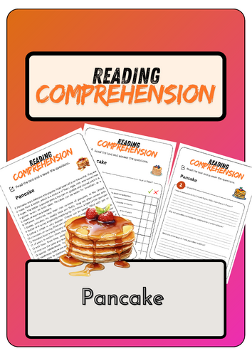 Reading Comprehension - Pancake + Solutions | Teaching Resources