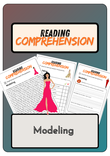 Reading Comprehension - Modeling + Solutions | Teaching Resources
