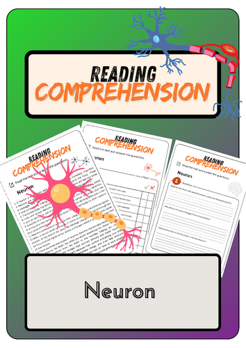Reading Comprehension - Neuron + Solutions | Teaching Resources