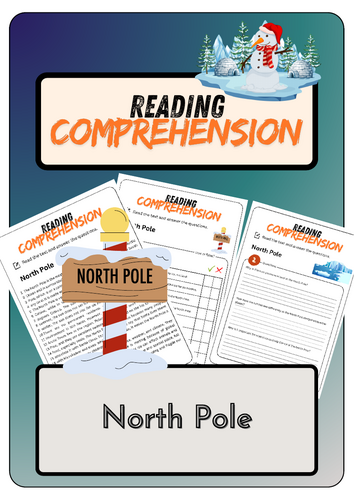 Reading Comprehension - North Pole + Solutions | Teaching Resources