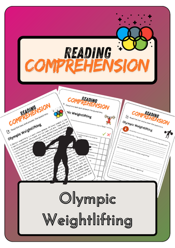 Reading Comprehension - Olympic Weightlifting + Solutions | Teaching ...