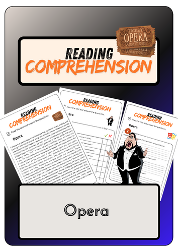 Reading Comprehension - Opera + Solutions | Teaching Resources