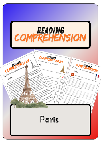 Reading Comprehension - Paris + Solutions | Teaching Resources