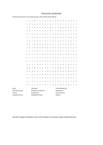 Consumer protection lesson | Teaching Resources