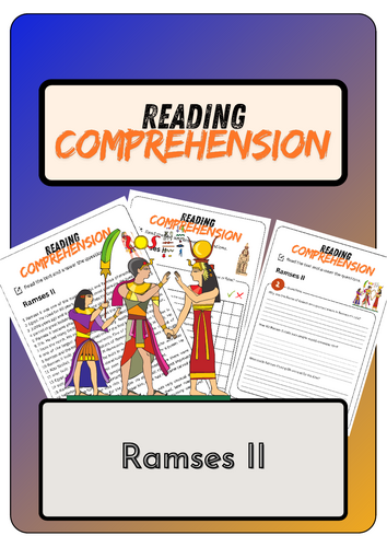 Reading Comprehension - Ramses II + Solutions | Teaching Resources
