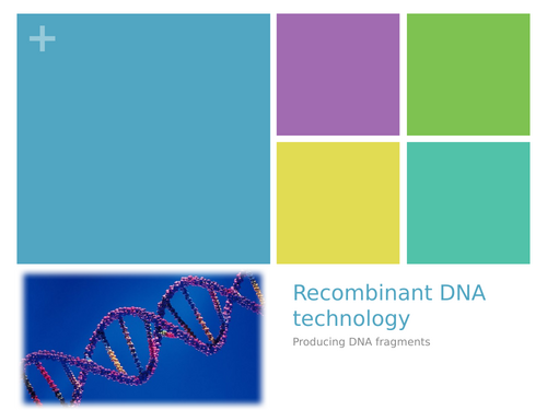 Recombinant DNA technology | Teaching Resources