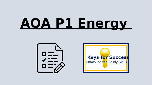 AQA P1 Energy (Trilogy Combined and Physics) | Teaching Resources