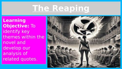 Hunger Games The Reaping | Teaching Resources