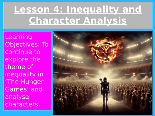 Hunger Games Character Analysis | Teaching Resources