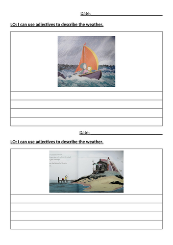 The storm whale in the winter by Benji Davies | Teaching Resources