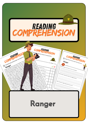 Reading Comprehension - Ranger + Solutions | Teaching Resources