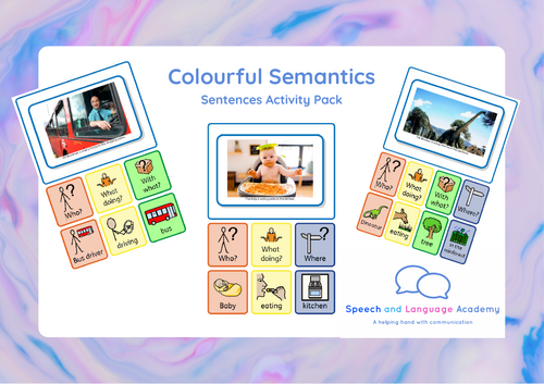 Colourful semantics | Teaching Resources Colourful semantics | Teaching Resources