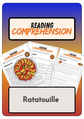 Reading Comprehension - Ratatouille + Solutions | Teaching Resources