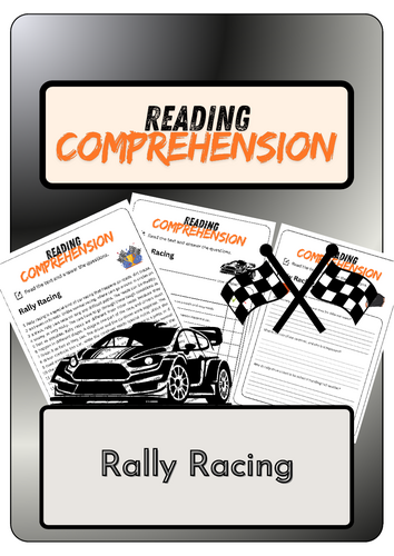 Reading Comprehension - Rally Racing + Solutions | Teaching Resources