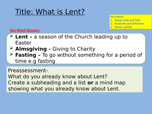 Year 8 - Desert to Garden - New Catholic RED curriculum | Teaching ...