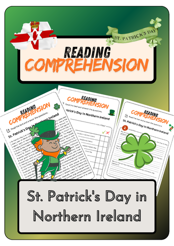Reading Comprehension - St. Patrick's Day in Northern Ireland ...
