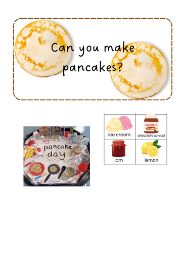Pancake Day Small World | Teaching Resources