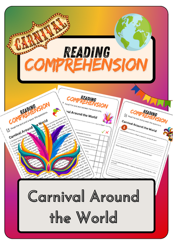 Reading Comprehension - Carnival Around the World + Solutions ...