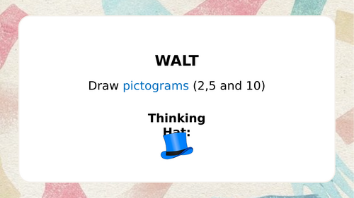 Draw Pictogram (2,5 and 10) | Teaching Resources