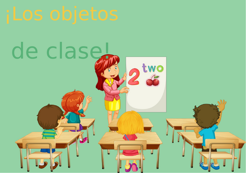 Vocabulary Flashcards: School Objects | Teaching Resources