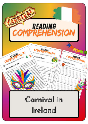 Reading Comprehension - Carnival in Ireland + Solutions | Teaching ...