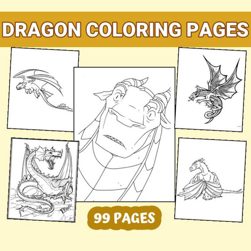 Enchanting Dragon Coloring Pages - Ignite Your Child's Imagination ... Enchanting Dragon Coloring Pages - Ignite Your Child's Imagination ...