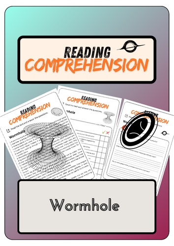 Reading Comprehension - Wormhole + Solutions | Teaching Resources