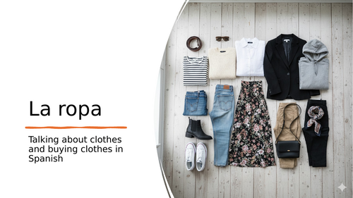 KS3 Spanish: La ropa (clothes) | Teaching Resources