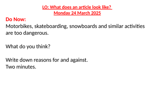 2025 AQA English Language Paper 2 Question 5 - Exemplar Question and ...
