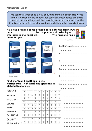 Alphabetical Order | Teaching Resources Alphabetical Order | Teaching Resources