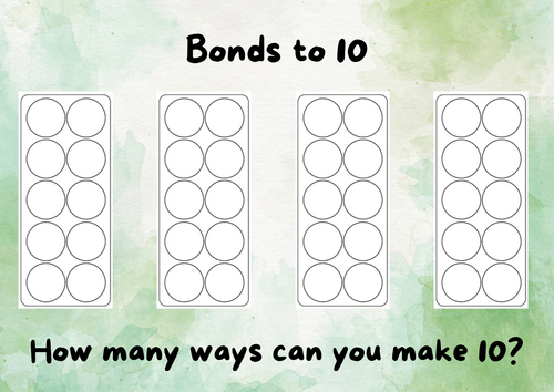 Bonds to 10 | Teaching Resources