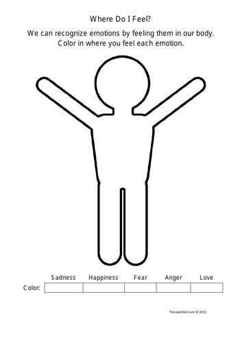 Emotions and feelings on the body | Teaching Resources